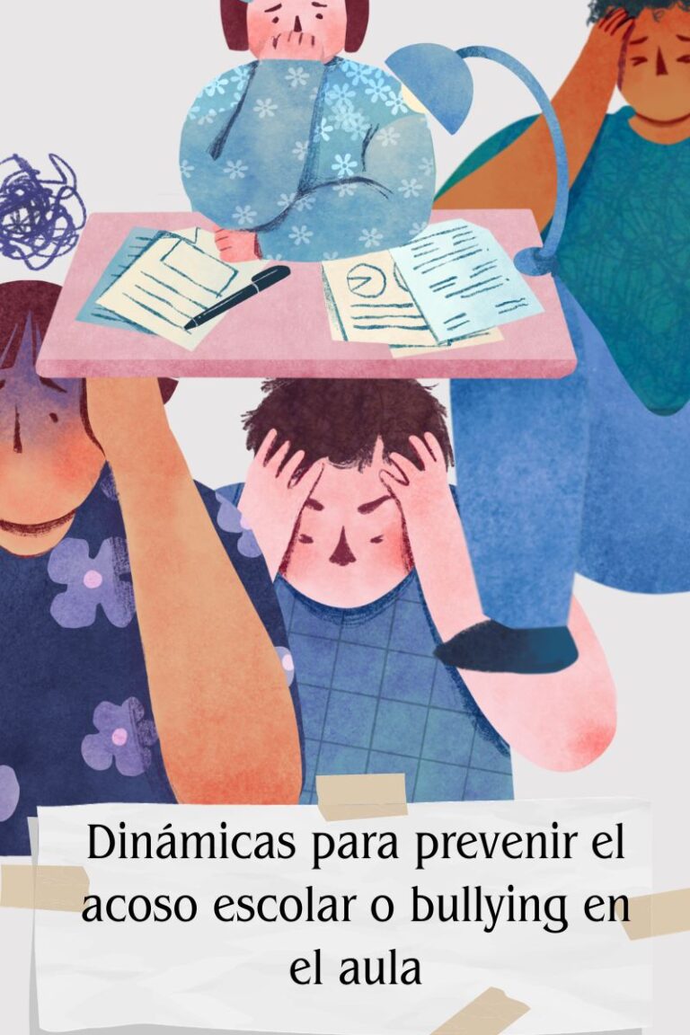 Dinámicas para prevenir el acoso escolar o bullying en el aula